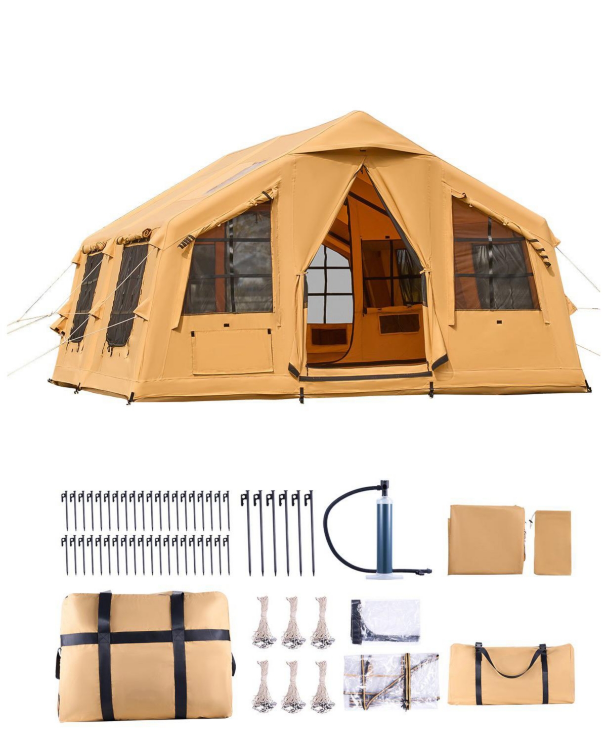 Click here for Mecale 8 to 12 Person Inflatable Glamping Tent wit... prices