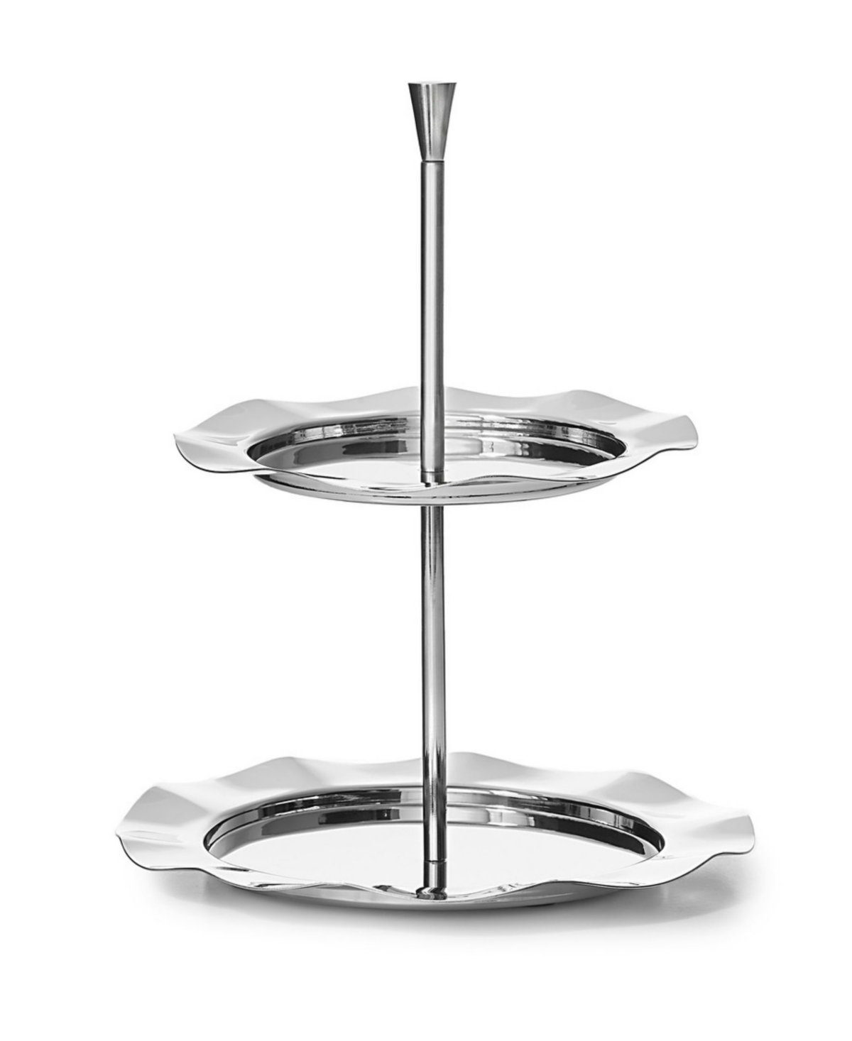Click here for Godinger Lilliput Mirrored 2-Tiered 8.5 Serving St... prices