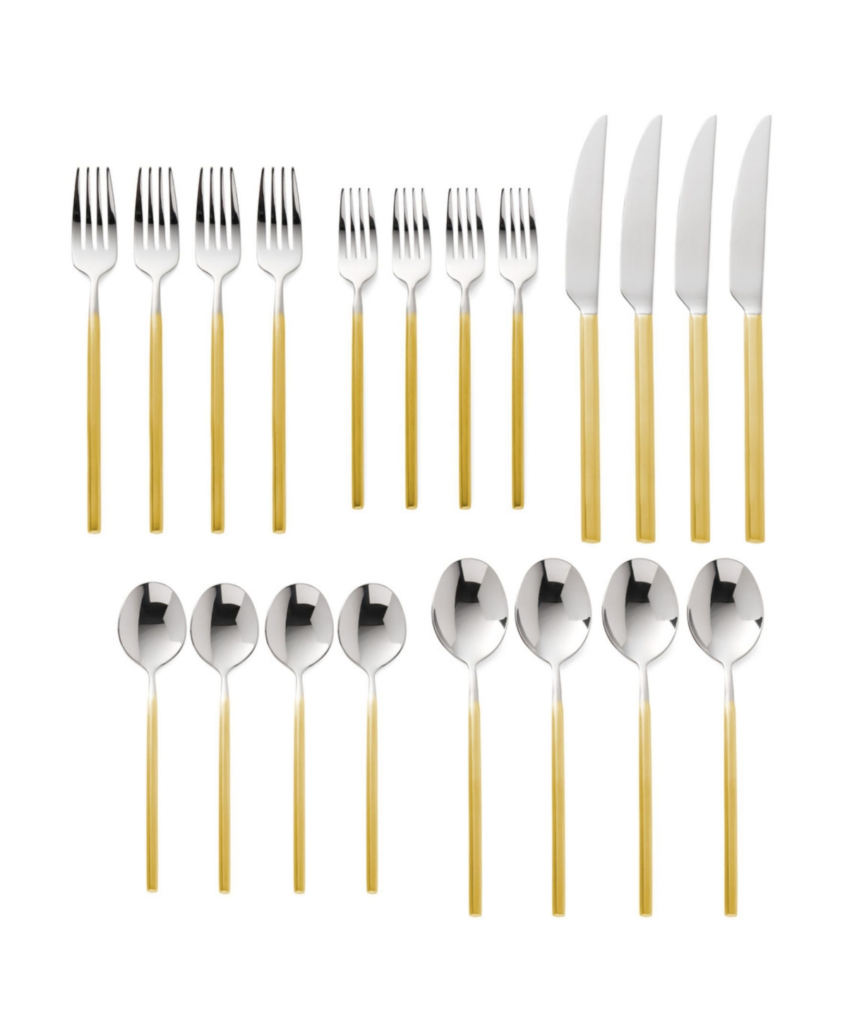 Click here for Godinger Esagono Matte Stainless Steel 20-Pc. Flat... prices