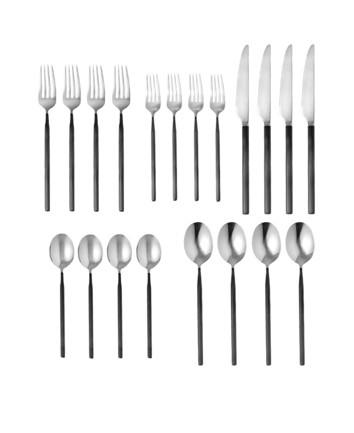 Click here for Godinger Esagono Matte Stainless Steel 20-Pc. Flat... prices