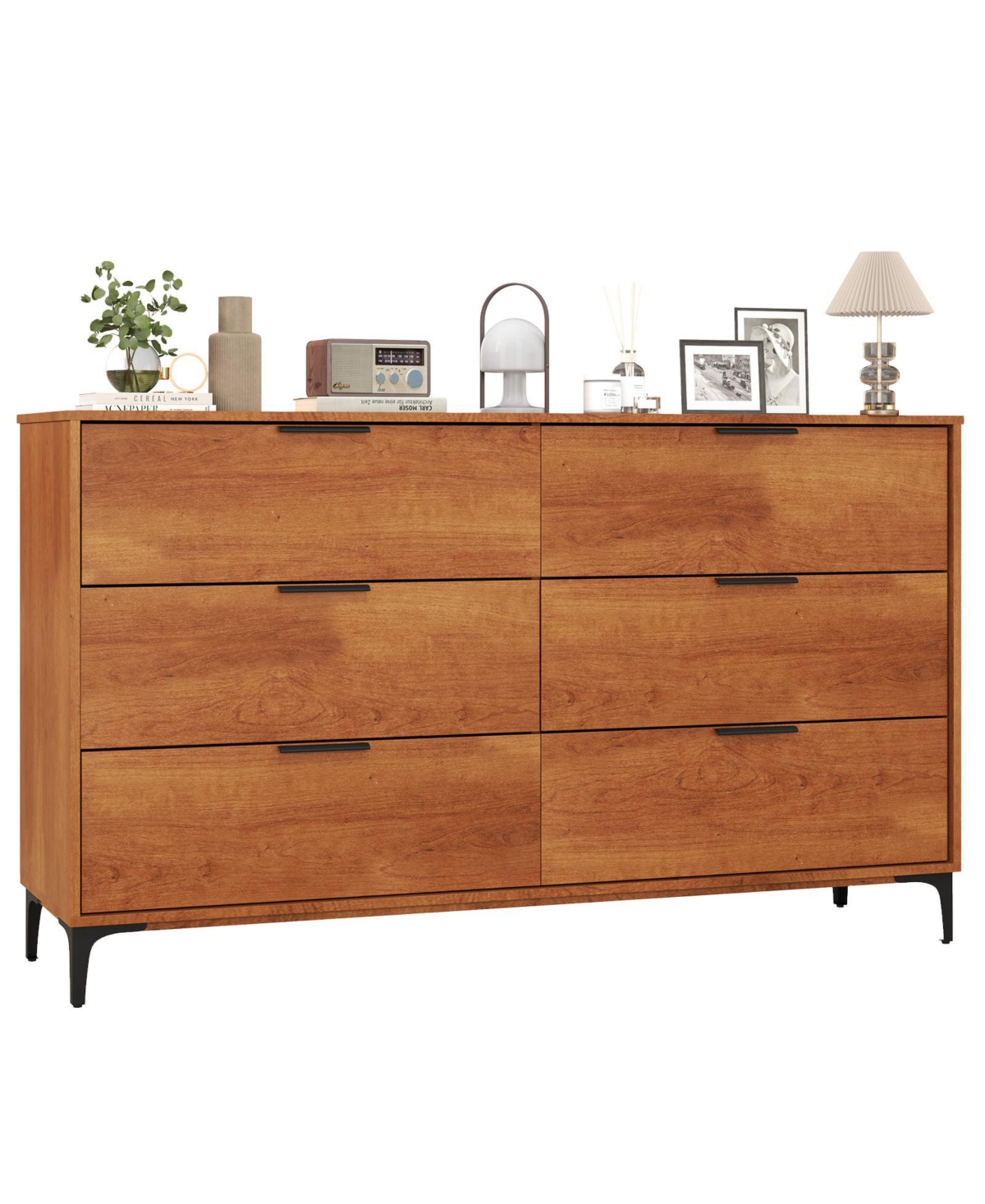 Click here for Gouun 6-Drawer Dresser with Interlock System for B... prices
