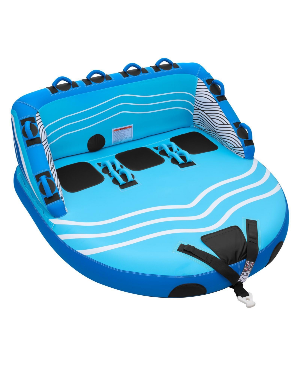 Click here for Mecale 3-Rider Towable Tube for Boating 510 lbs Du... prices