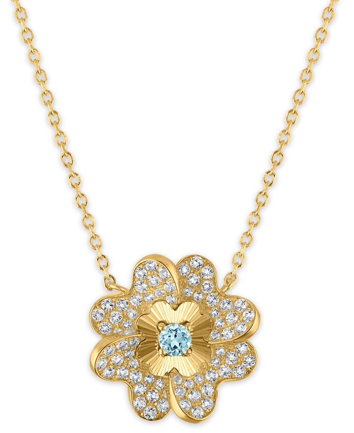 Click here for Macys Blue Topaz (1/20 ct. t.w.) & White Topaz (1/... prices