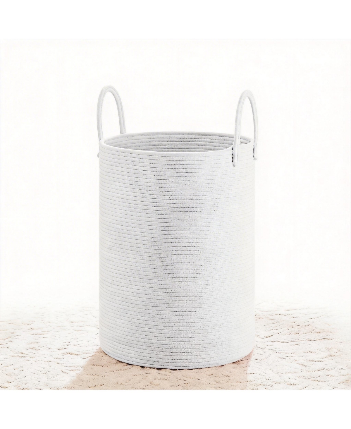 Click here for Gnuadz Woven Cotton Rope Hamper for Clothes Storag... prices