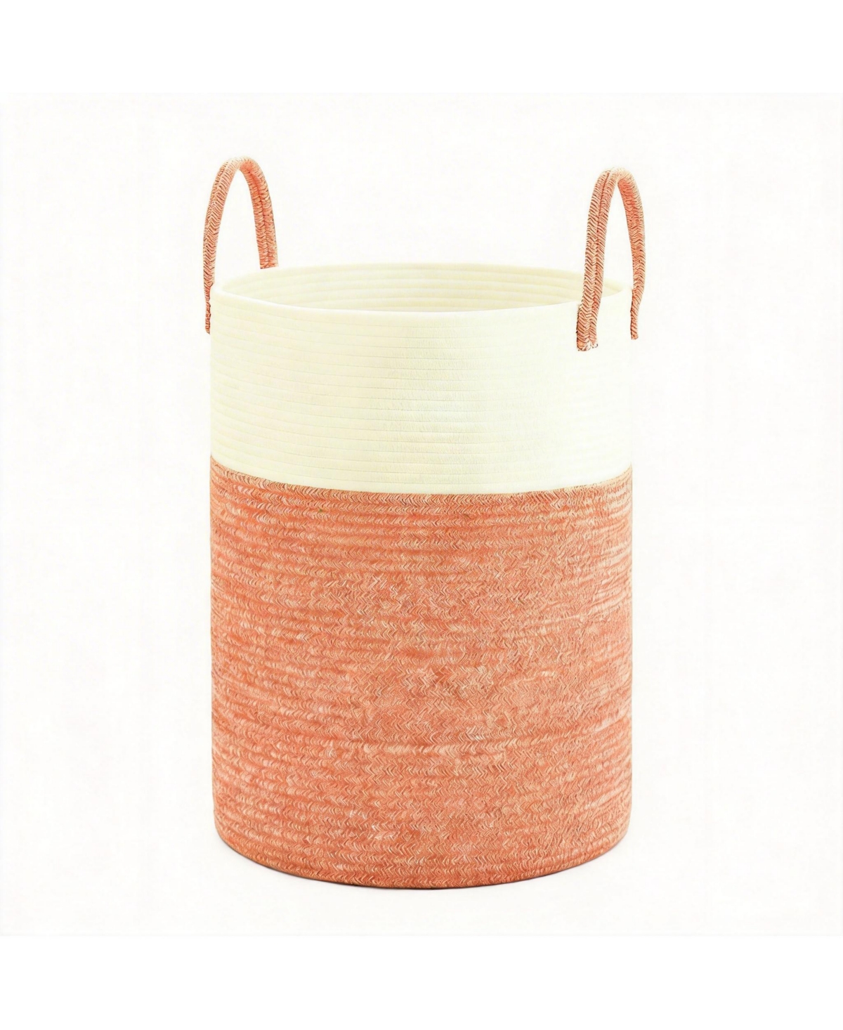 Click here for Gnuadz Woven Cotton Rope Hamper for Clothes Storag... prices