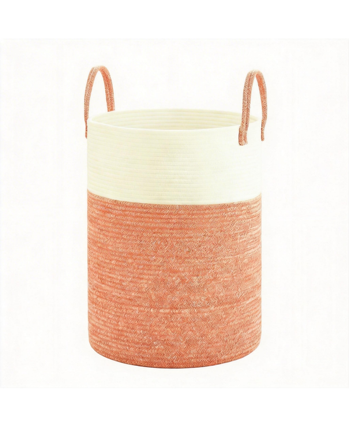 Click here for Gnuadz Woven Cotton Rope Hamper for Clothes Storag... prices