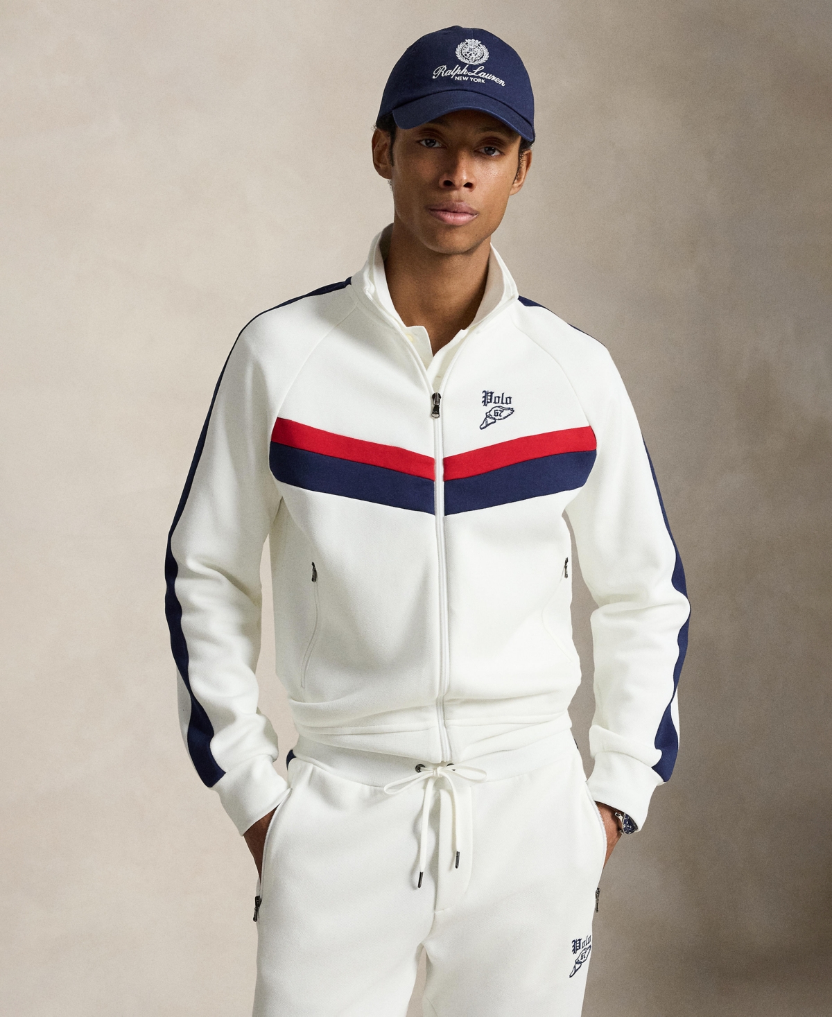 Click here for Polo Ralph Lauren Mens Double-Knit Track Jacket -... prices