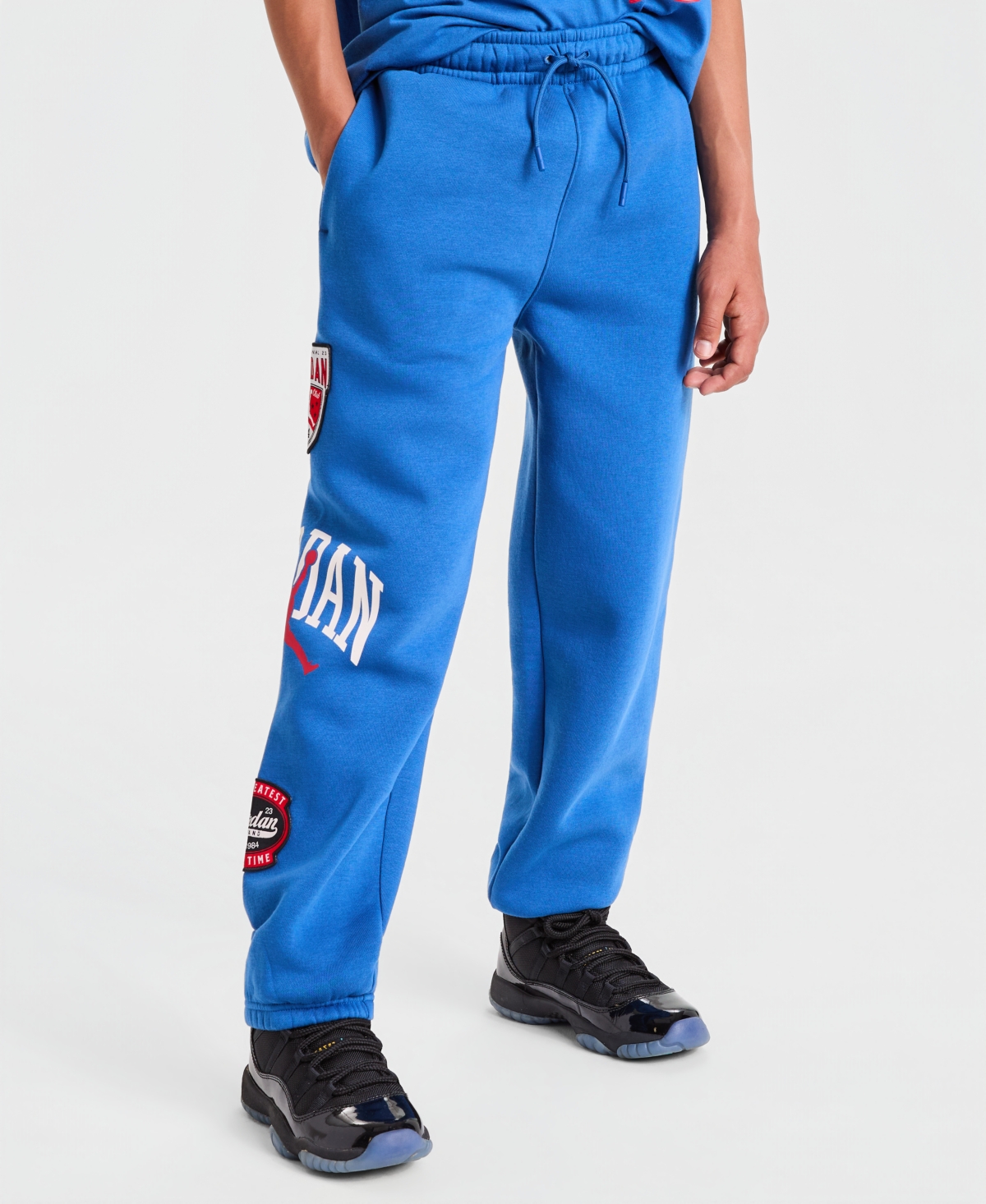 Jordan Boys 8-20 Cruise Control Fleece Pants - Blue