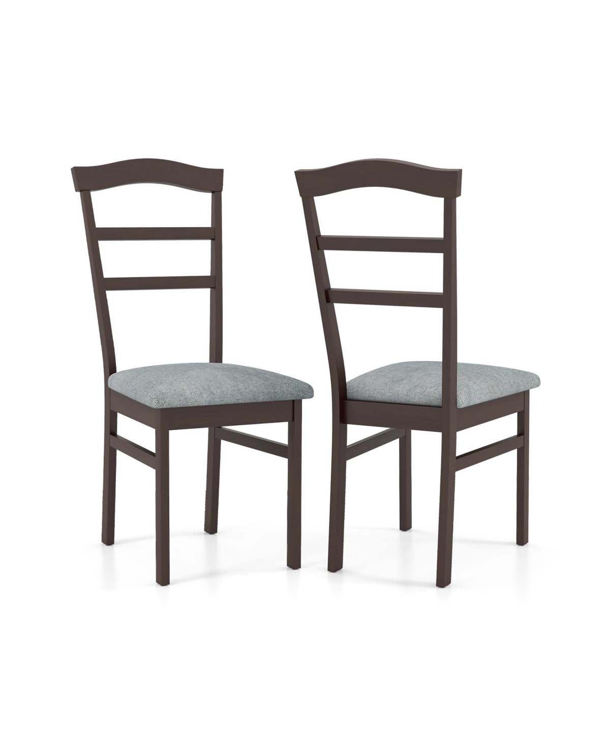 Click here for Gouun Farmhouse Linen Upholstered Dining Chairs Se... prices