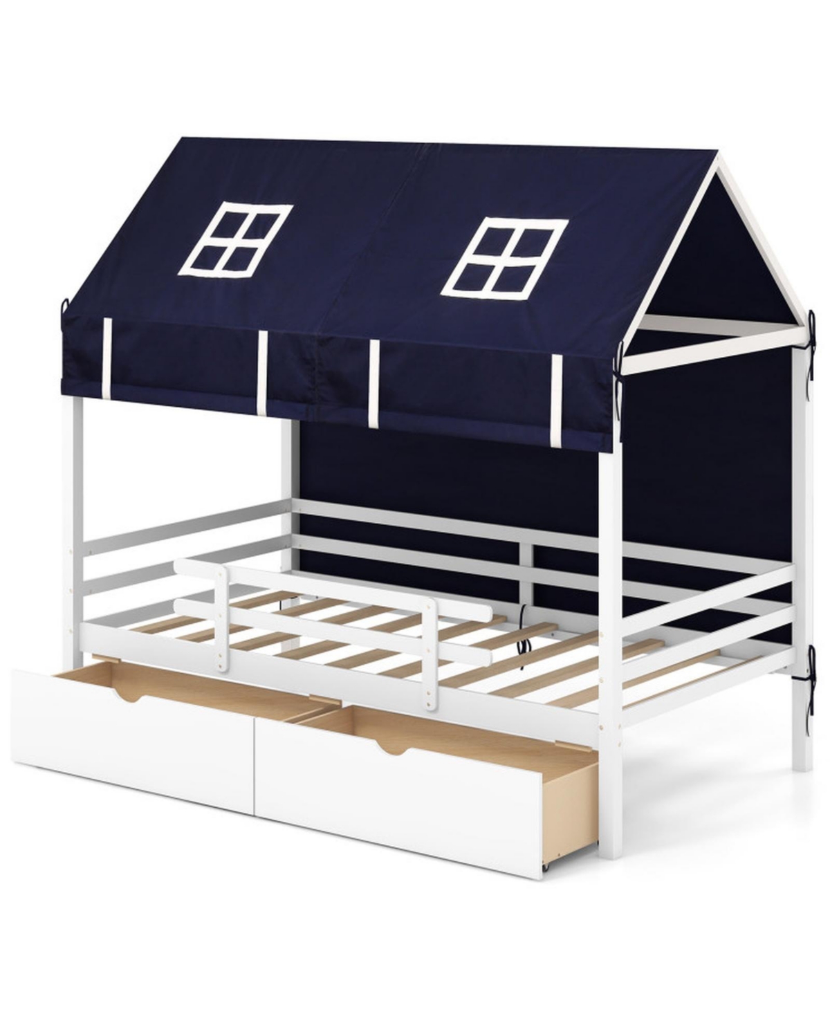 Click here for Gouun Twin House Bed with Removable Tent Canopy an... prices
