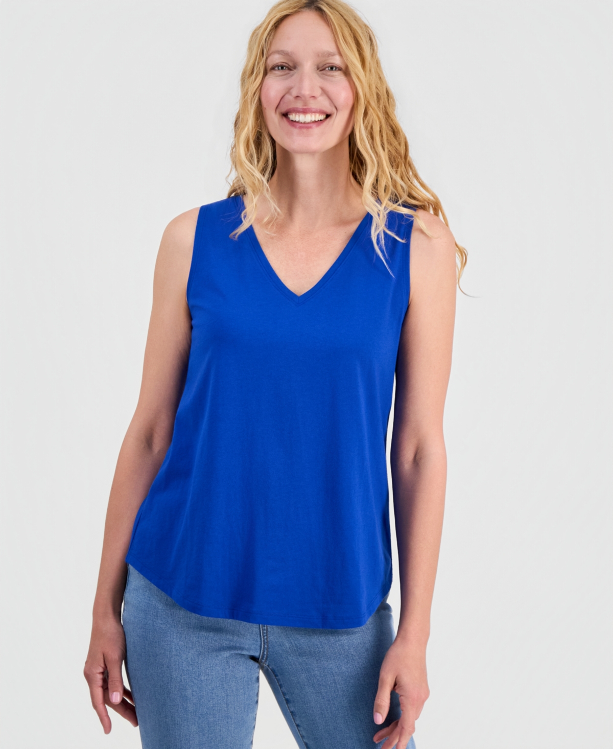 Click here for Style & Co Womens V-Neck Tank Top  Macys Exclusive... prices