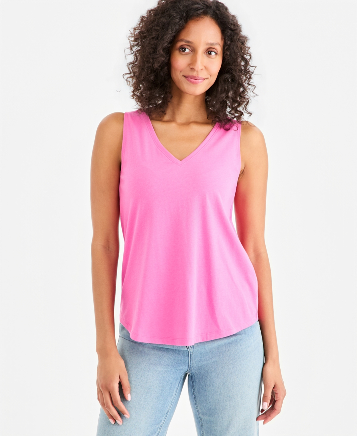Click here for Style & Co Womens V-Neck Tank Top  Macys Exclusive... prices
