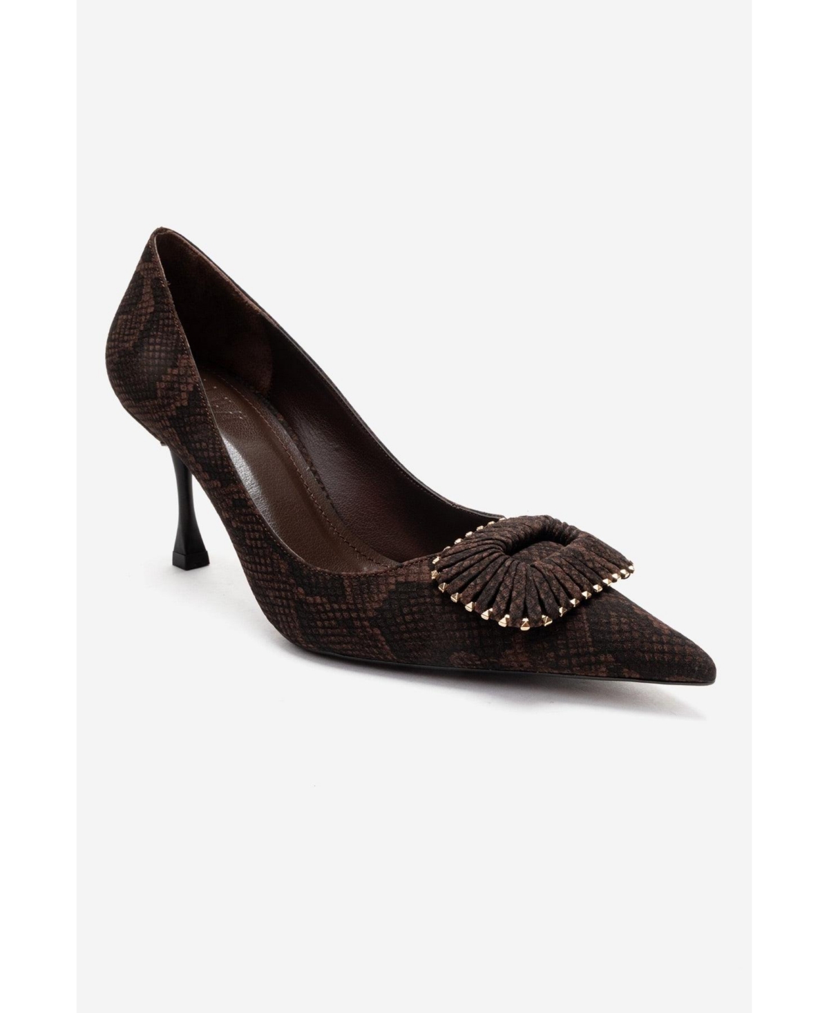 Click here for Prologue Shoes Womens Rebel Stiletto Pump - Brown... prices