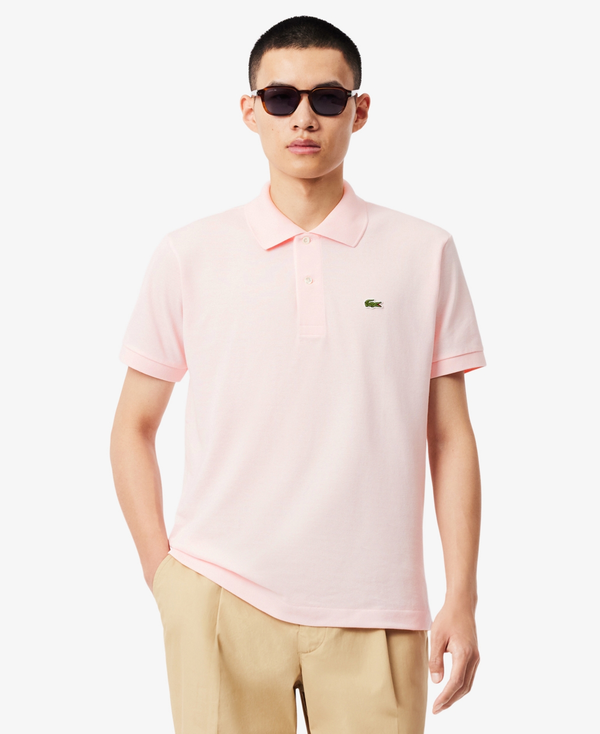 Click here for Lacoste Mens L.12.12 Classic-Fit Short-Sleeve Piqu... prices
