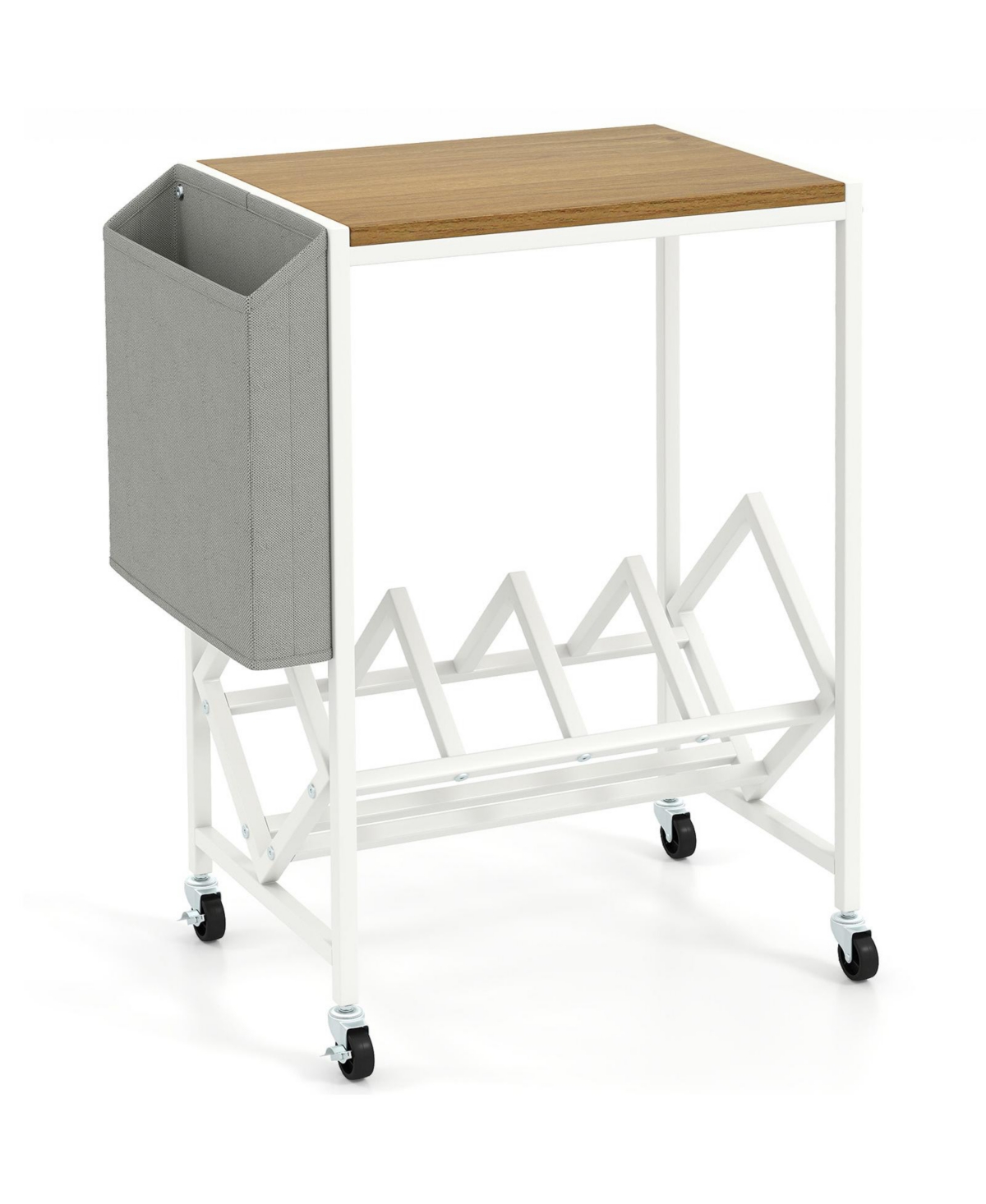 Click here for Gouun Rolling 2-Tier Record Player Stand with Viny... prices