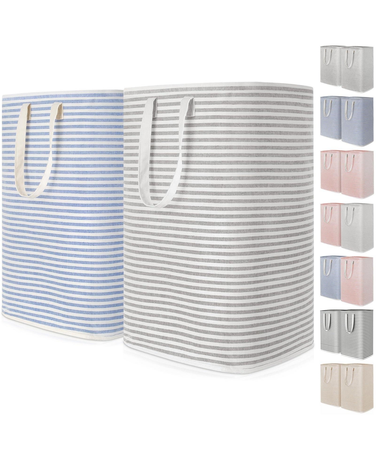 Click here for Gnuadz 2 Peice Laundry Basket Collapsible Hamper w... prices