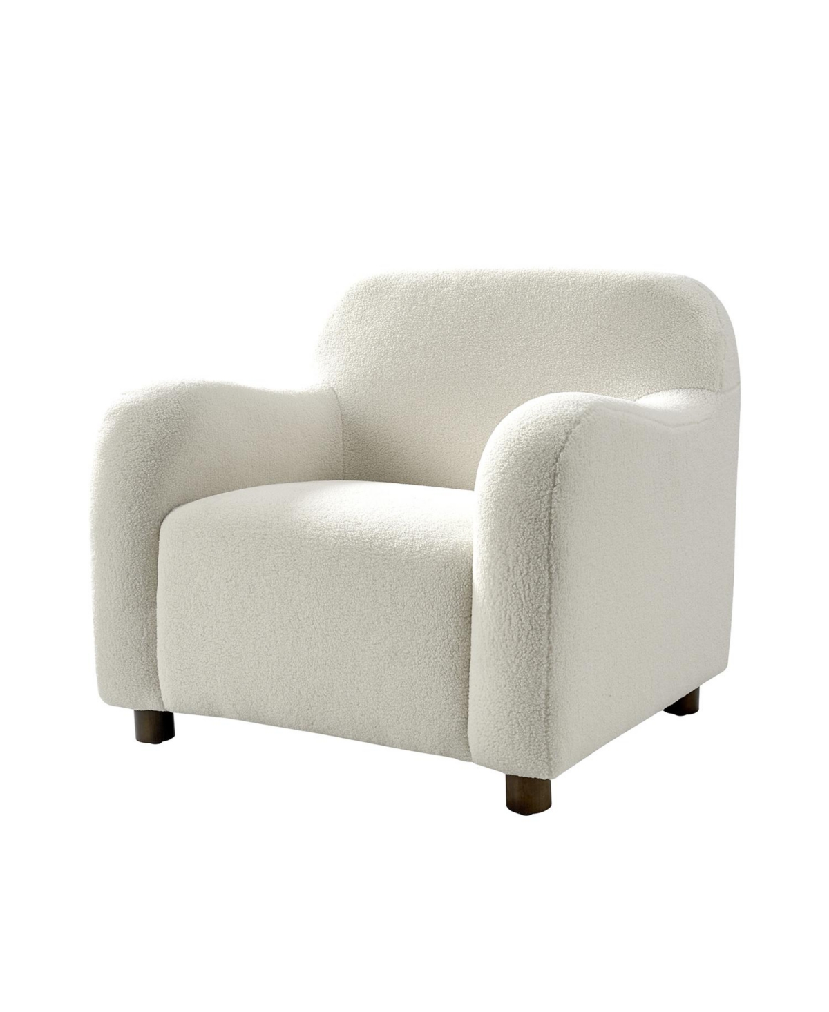 Click here for Berken 35 Wide Lamb Wool Upholstered Teddy Armchai... prices