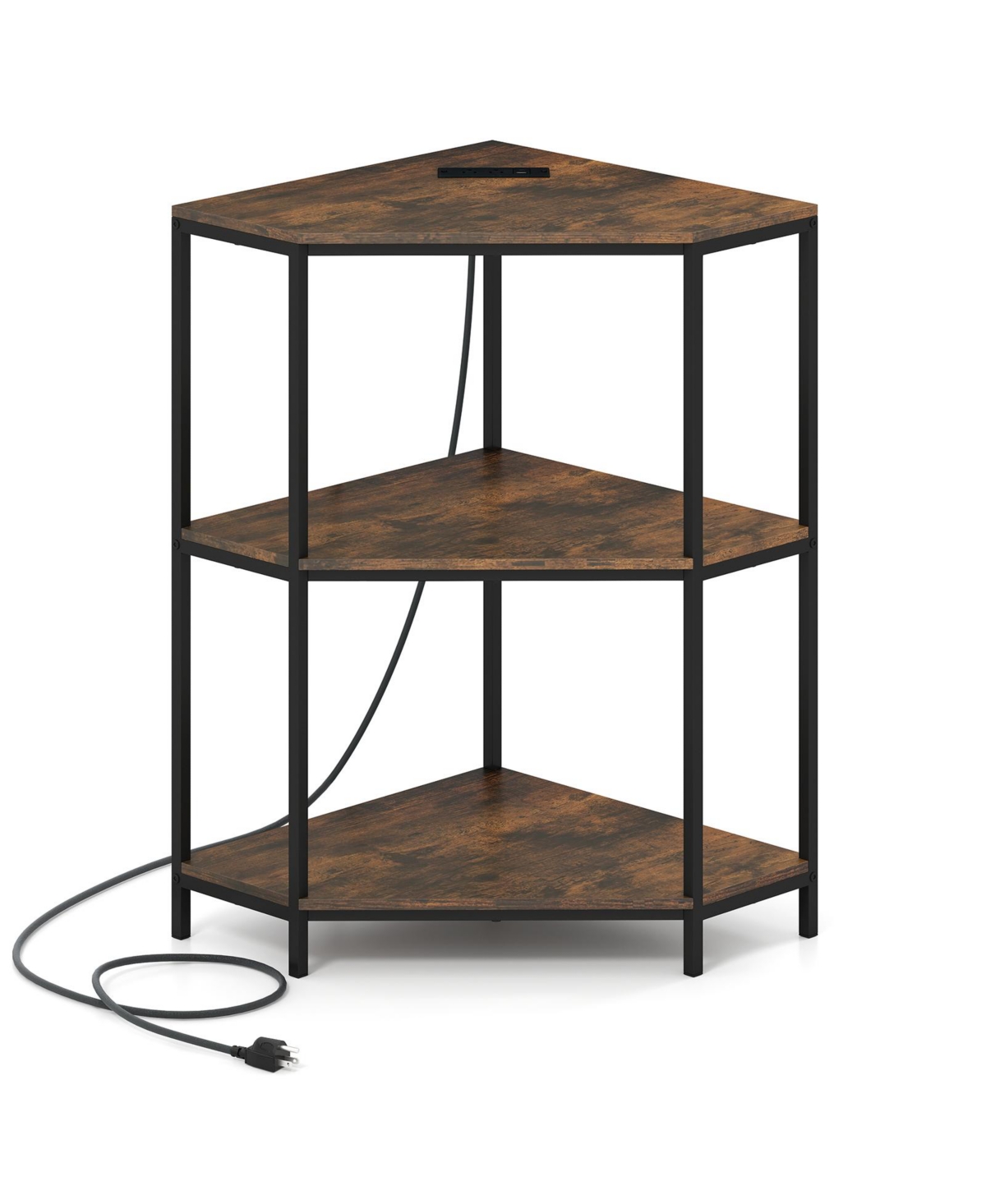 Click here for Gouun Corner Printer Stand 3-Tier with Charging St... prices