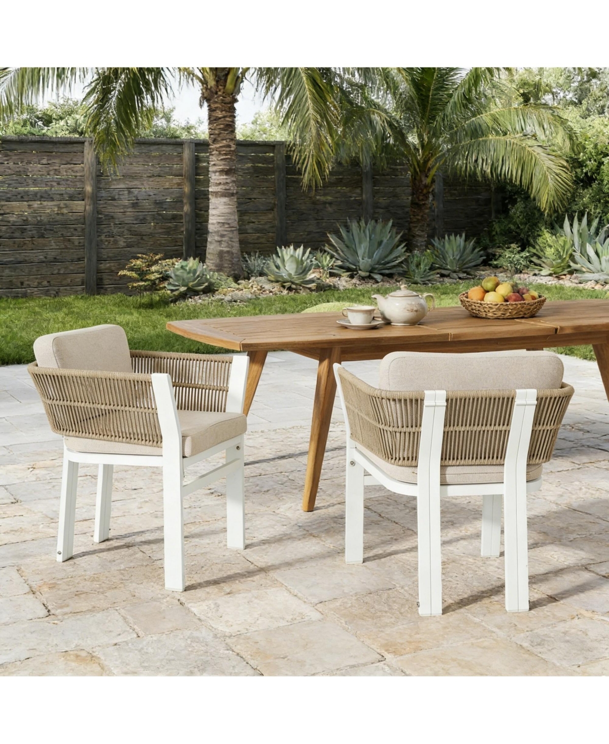 Click here for Rainsken All-Weather Outdoor Dining Chair Set of 2... prices