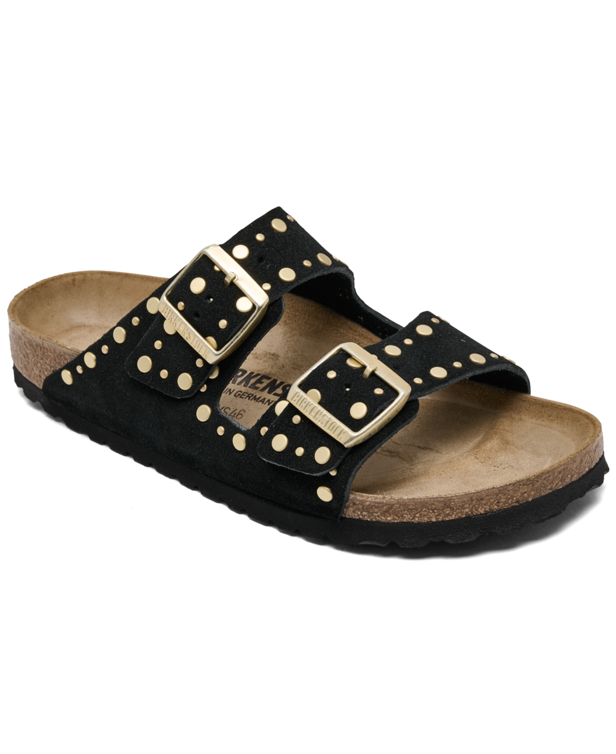 Click here for Birkenstock Womens Arizona Rivets Suede Leather Sa... prices