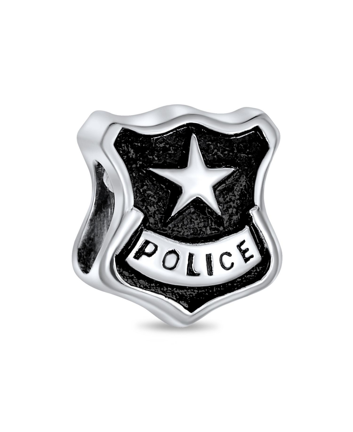 Click here for Bling Jewelry Serve Protect Officer Shield Badge C... prices