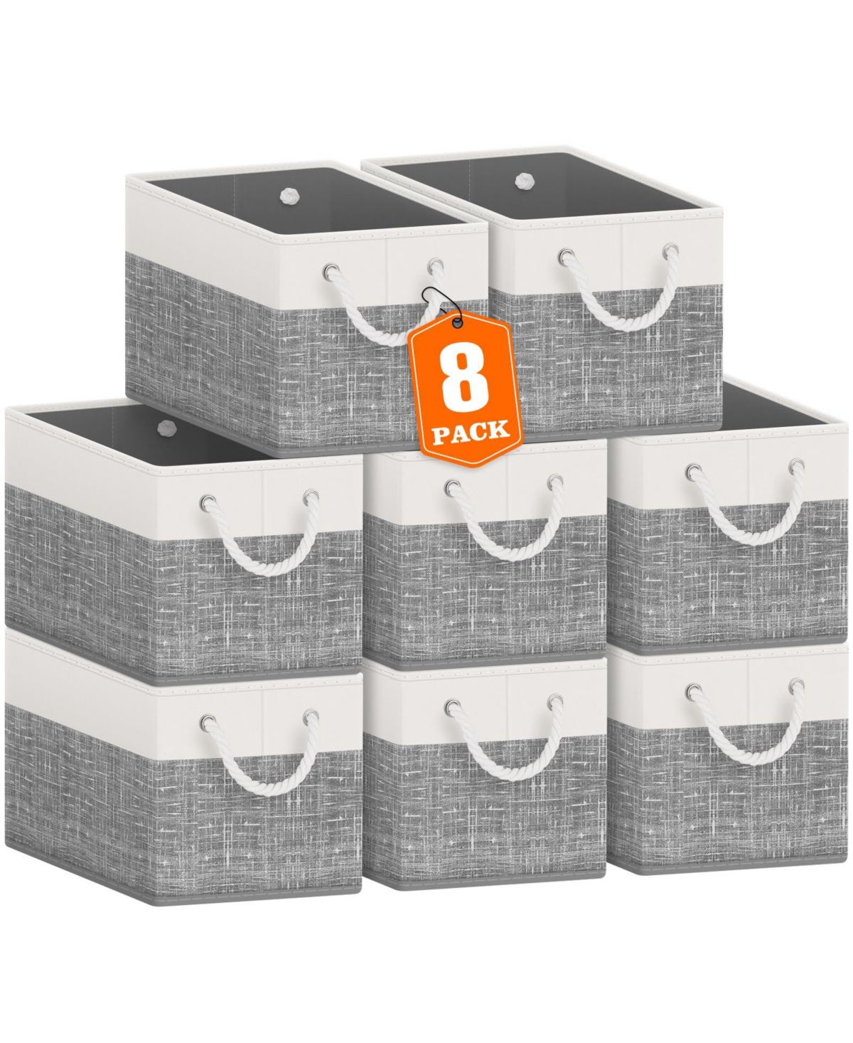 Click here for Gnuadz Foldable Storage Baskets Rope Handles Organ... prices