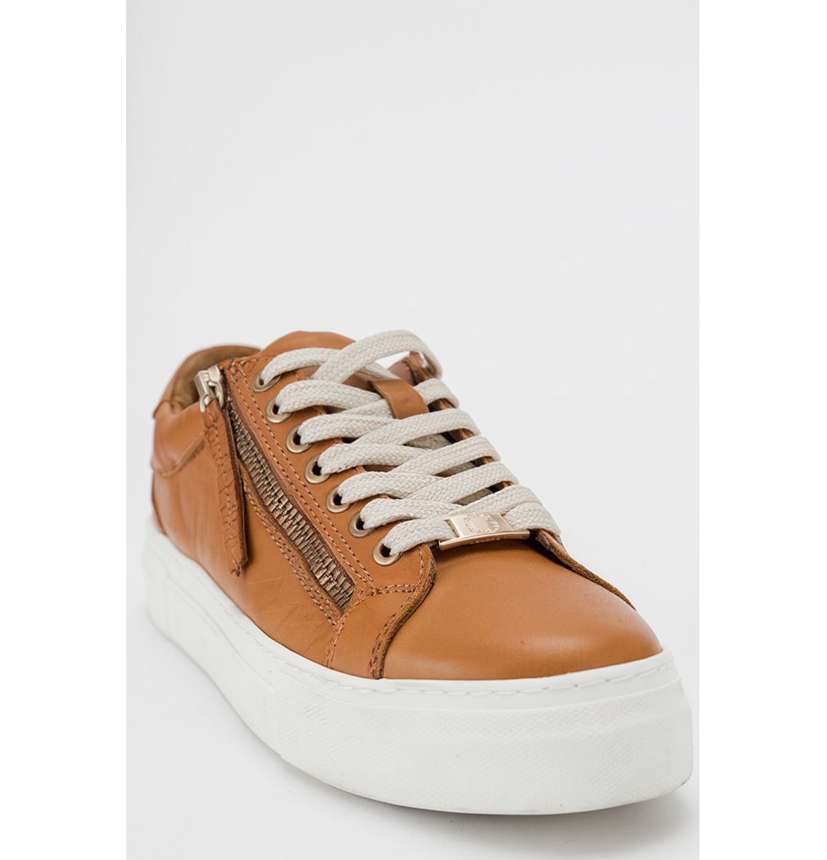 Click here for Forever & Always Shoes Womens Beryl Leather Zip Sn... prices