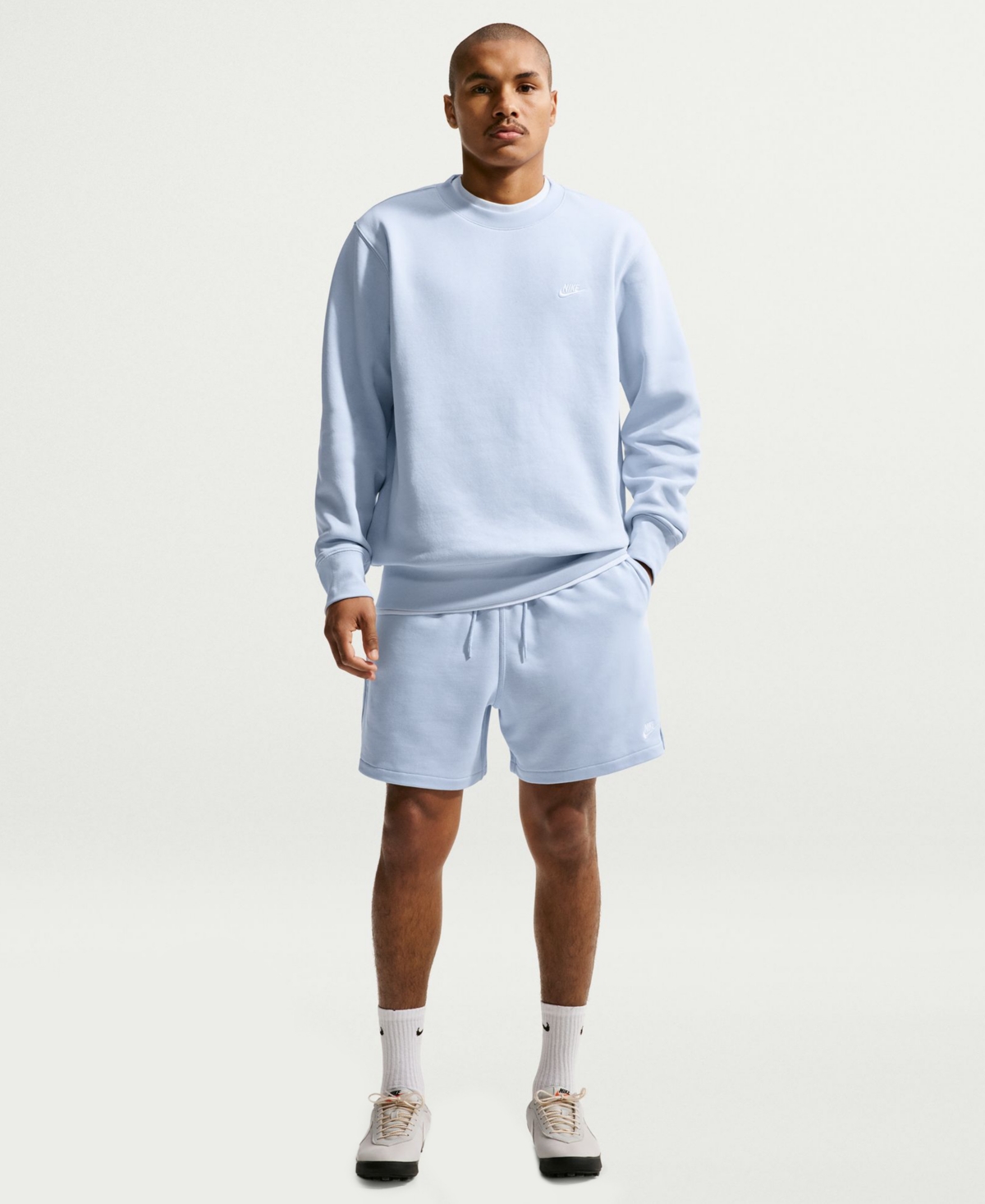 Click here for Nike Mens Club French Terry Flow Shorts - Hydrogen... prices