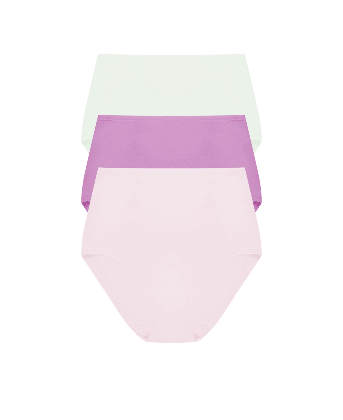 Click here for Natori Womens 3-Pk. Bliss Bare Cotton High-Waist B... prices