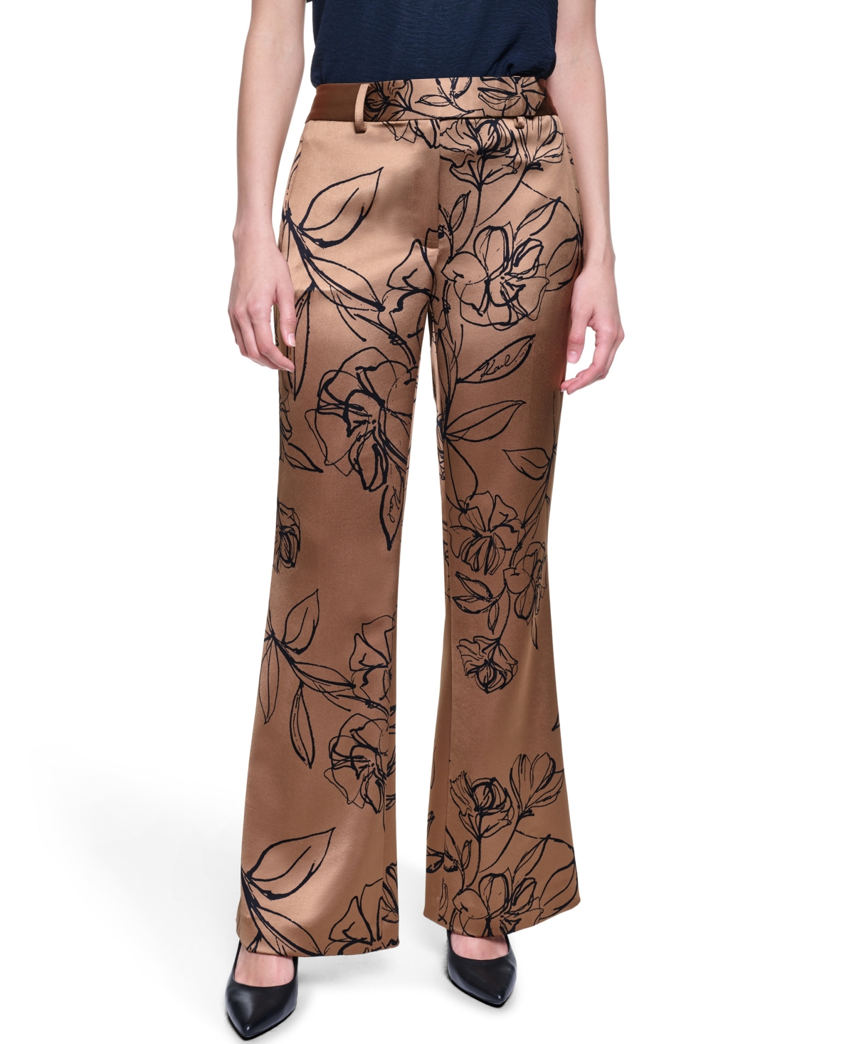 Click here for Karl Lagerfeld Paris Womens Mid-Rise Full Length P... prices