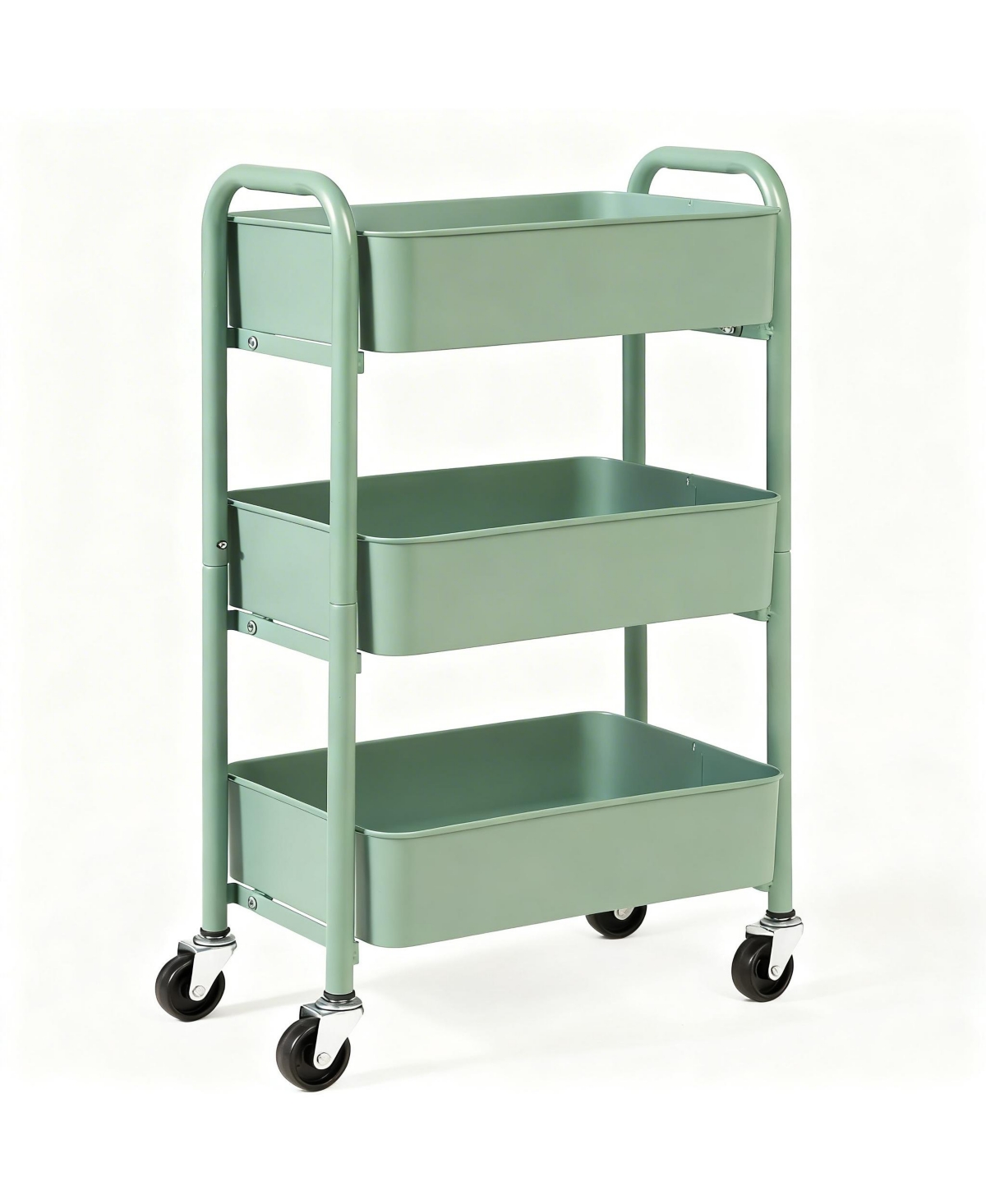 Click here for Yigii 3-Tier Compact Rolling Storage Cart - Under... prices