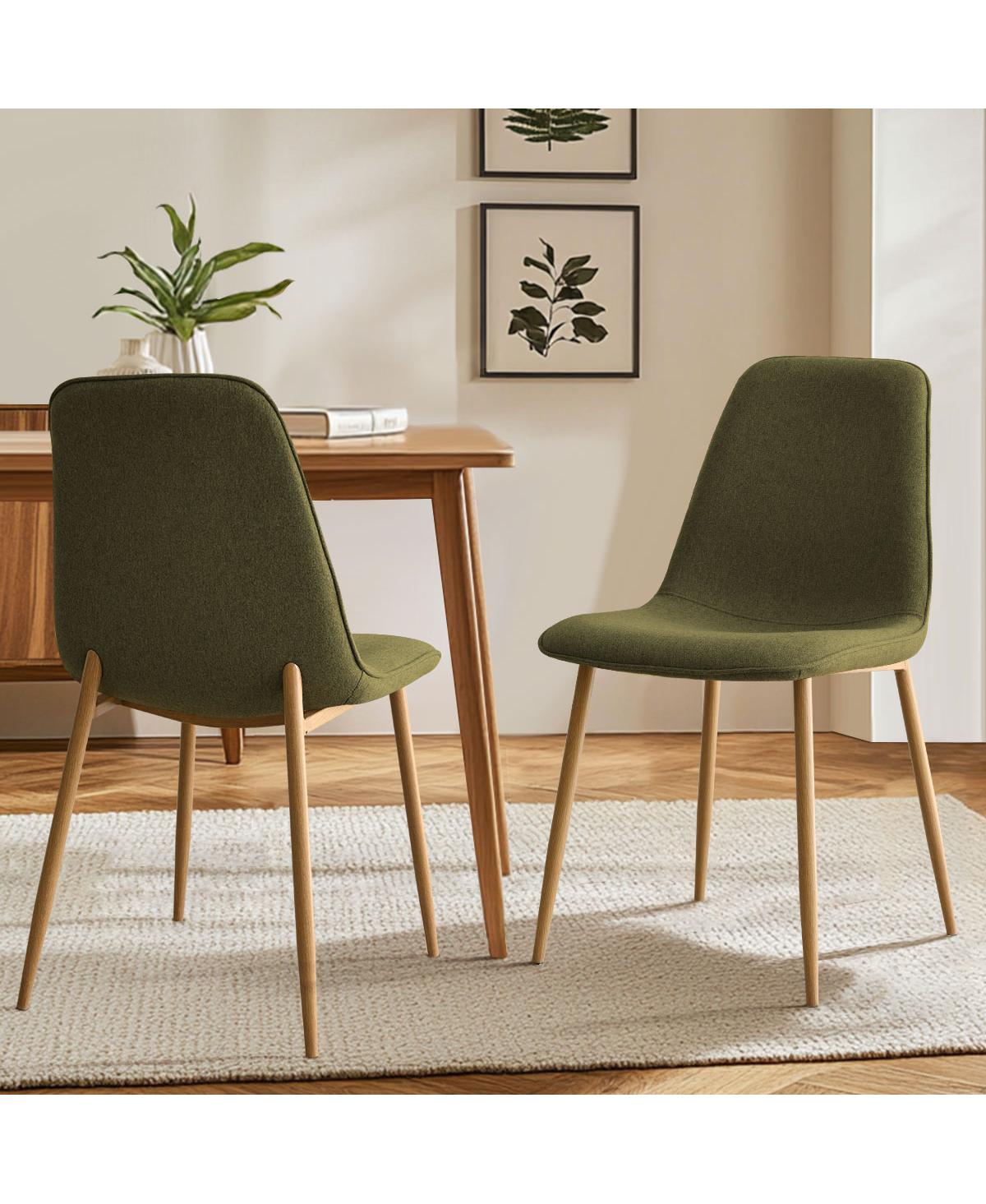 Click here for Maison Boucle 19.5 Seat Height Linen Dining Side C... prices