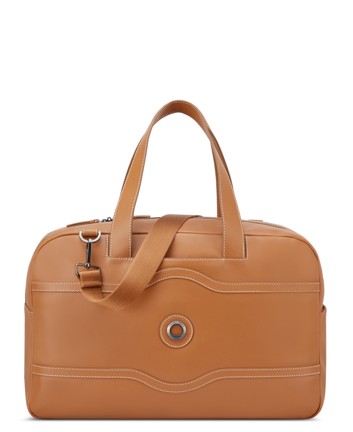 Click here for Delsey Paris Chatelet 18 Leather Duffel - Cognac prices
