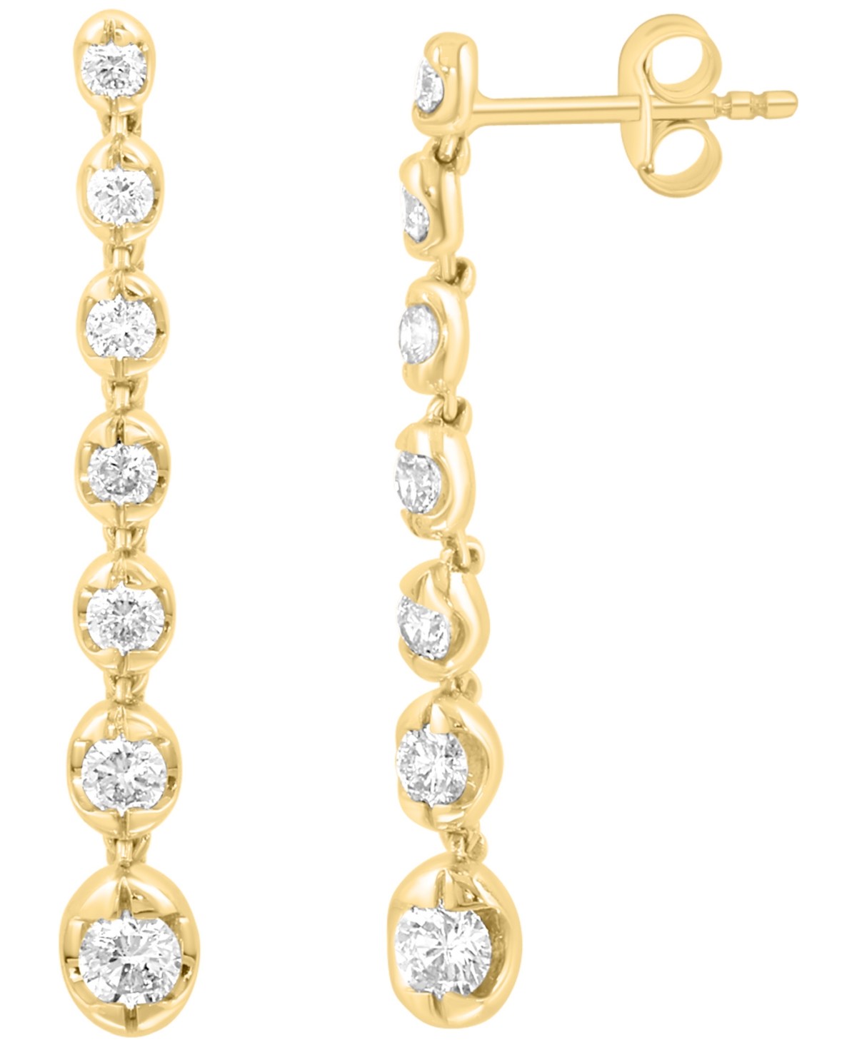 Click here for Effy Collection Diamond (1 ct. t.w.) Earrings in 1... prices