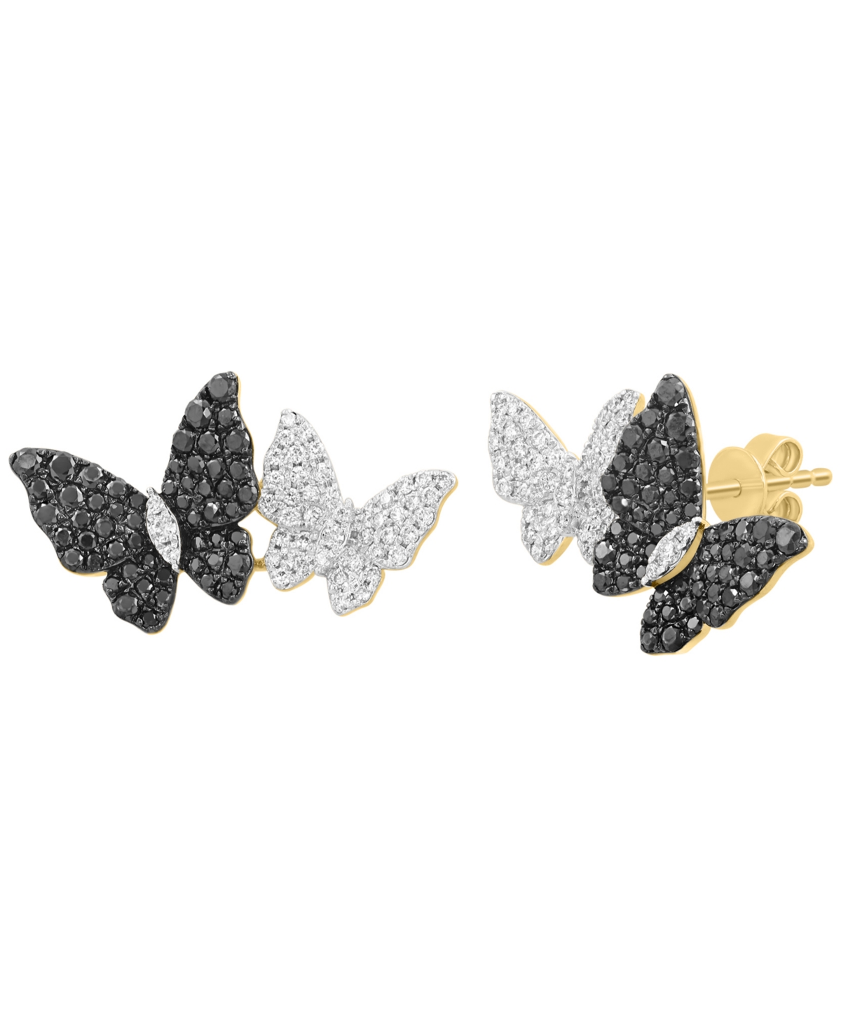 Click here for Effy Collection White Diamond (3/8 ct. t.w.) and B... prices