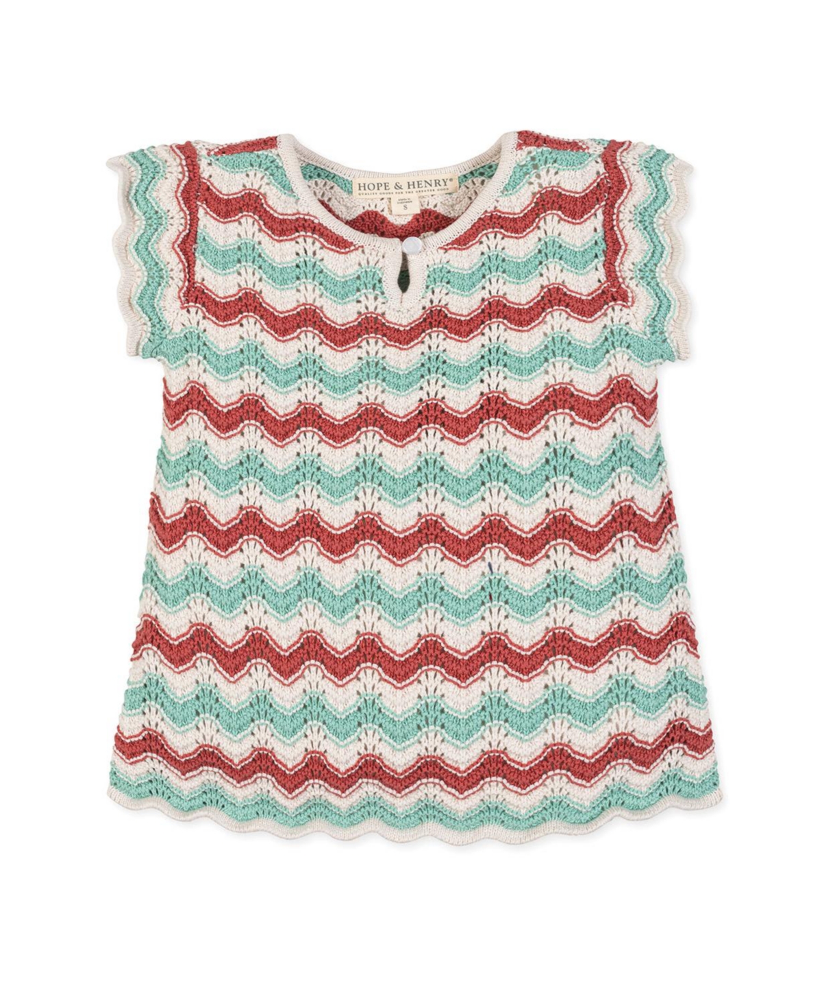 Click here for Hope & Henry Girls Hope and Henry Organic Flutter... prices