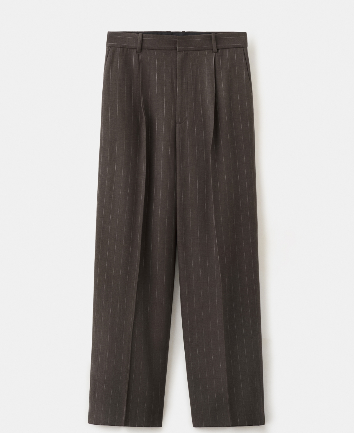 Click here for Mango Womens Lyocell Suit Pants - Chocolate prices