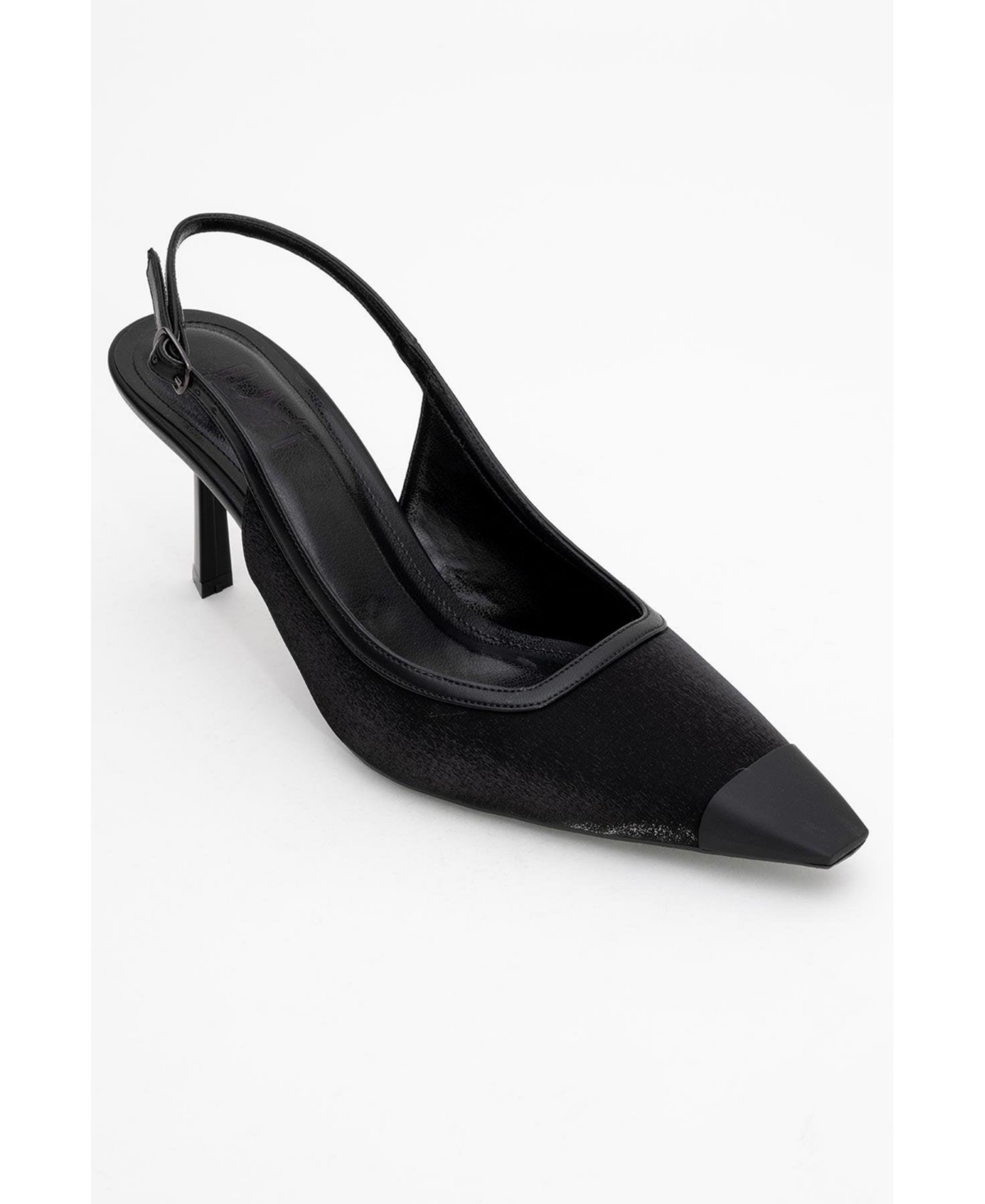 Click here for Prologue Shoes Womens Alive Satin Pointed Toe Pump... prices