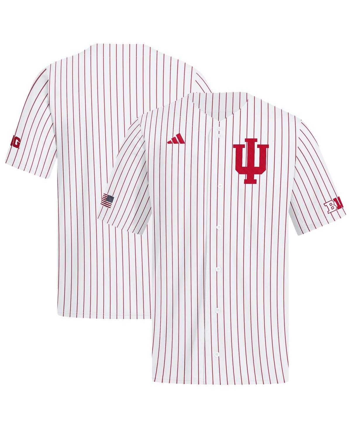 Click here for Adidas Mens White Indiana Hoosiers Home Replica Ba... prices