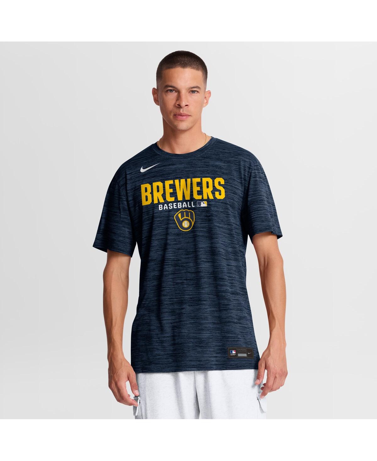 Click here for Nike Mens Navy Milwaukee Brewers Authentic Collect... prices