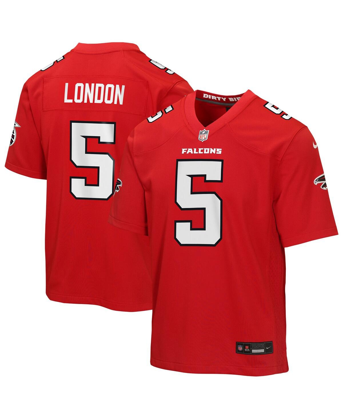 Click here for Nike Big Boys and Girls Drake London Red Atlanta F... prices