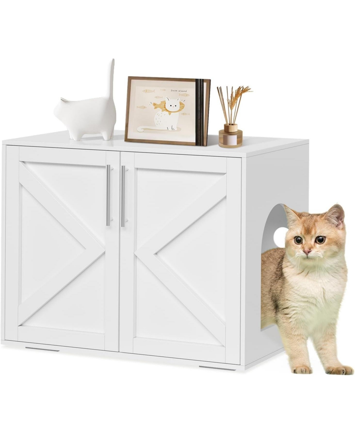 Click here for gaomon Cat Litter Box Enclosure  Hidden cat Litter... prices