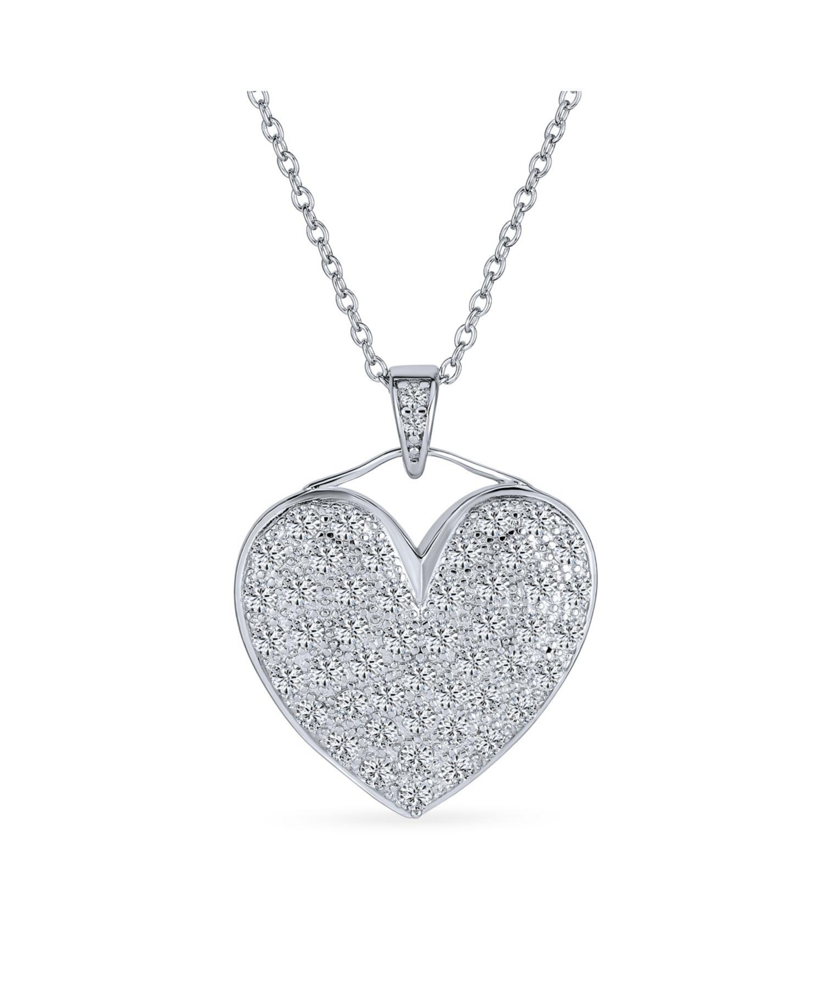 Click here for Bling Jewelry Romantic Big Pave Cubic Zirconia Cz... prices