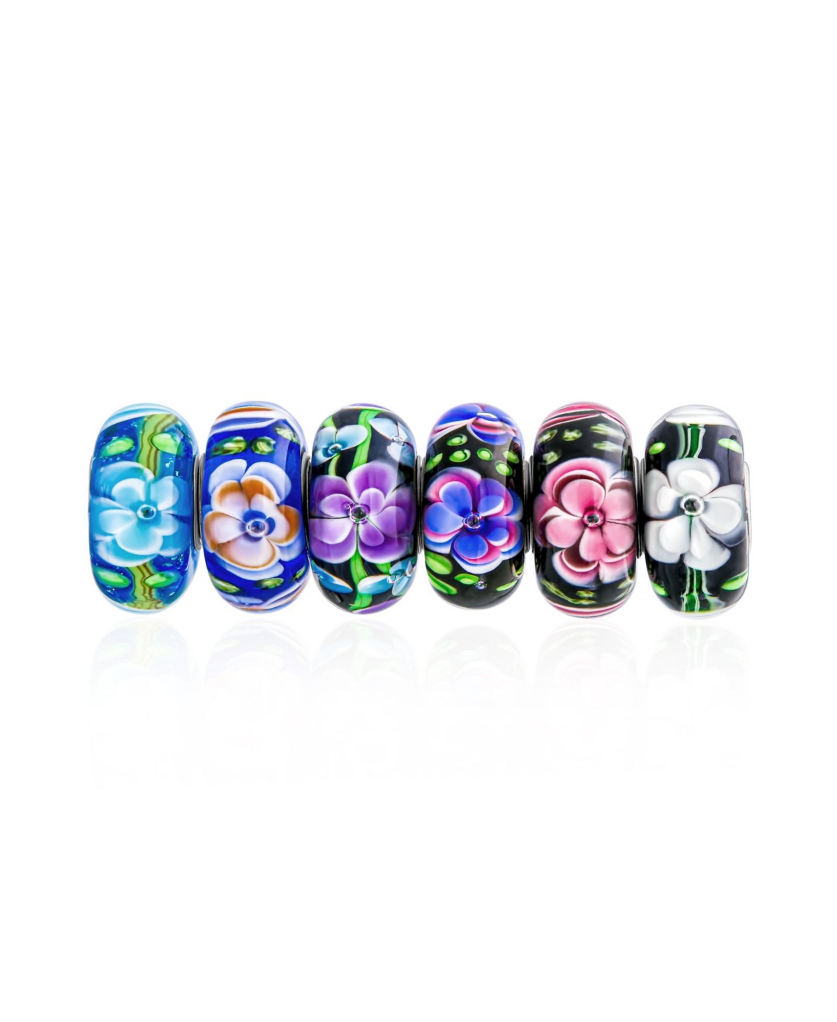 Click here for Bling Jewelry Colorful Mix Set Floral Flowers Mura... prices