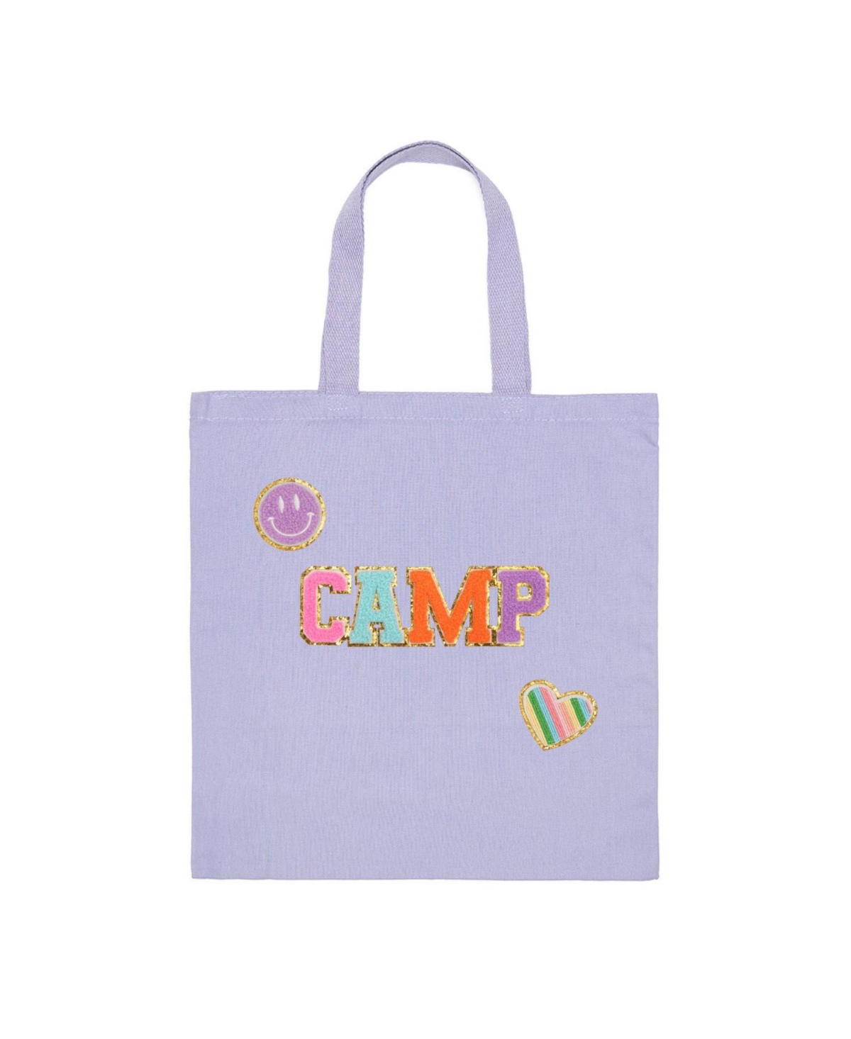 Click here for Sweet Wink Camp Patch Tote - Lavender prices