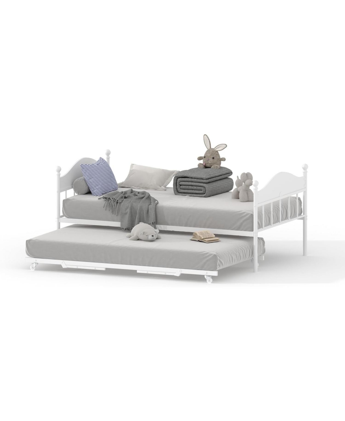 Click here for gaomon Metal Daybed with Optional Trundle and Styl... prices