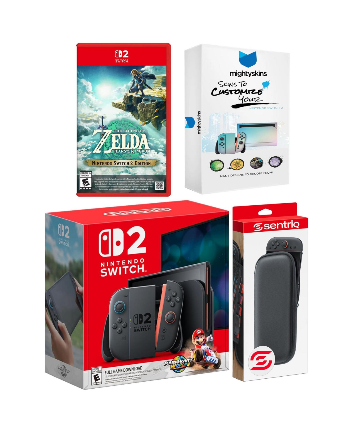Click here for Nintendo Switch 2 + Mario Kart World  Zelda Tears... prices