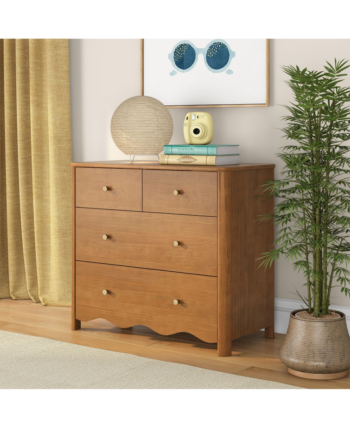 Click here for Max and Lily Sutton 4 Drawer Dresser - Pecan prices