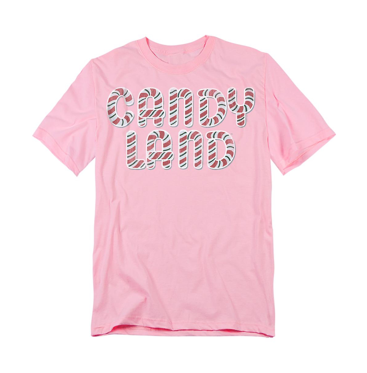 Click here for Hasbro+ Mens Candy Land Sign T-Shirt - Pink prices