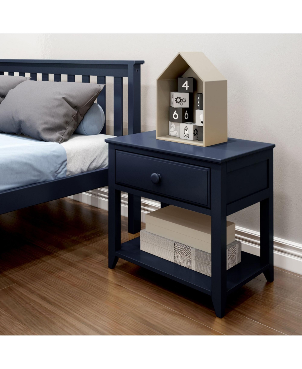 Click here for Max and Lily Nightstand with Storage Drawer  Small... prices